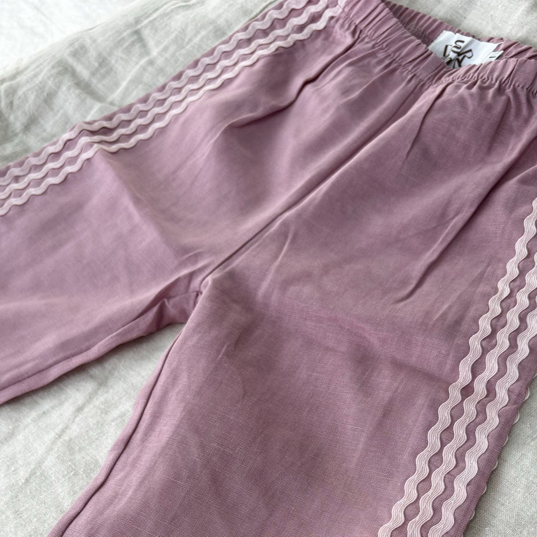 Ric-Rac Pants - Lilac – Tim & Gerry's Kids Boutique