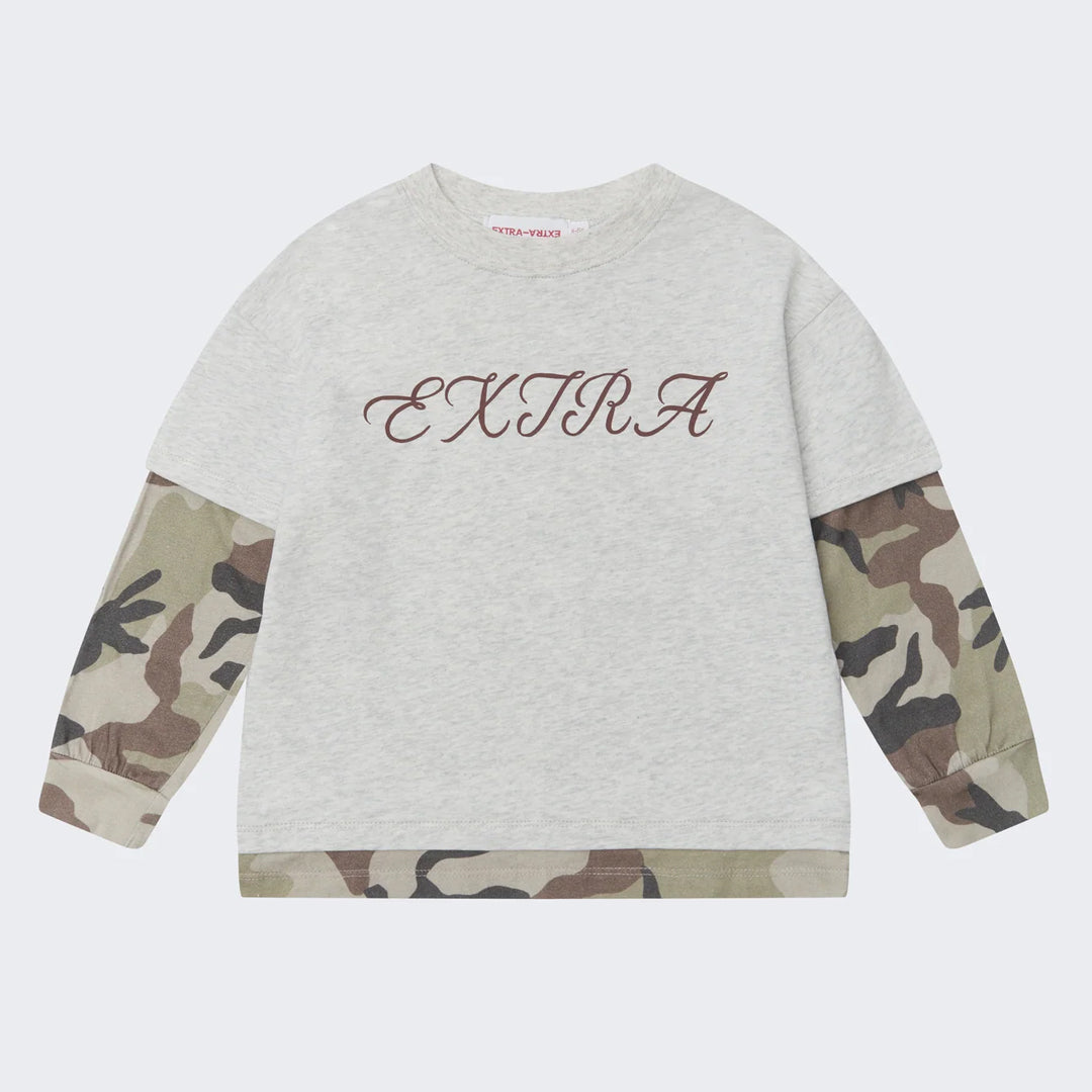 Extra Double Tee - Marle / Camo | Tim & Gerry's Kids Boutique – Tim ...