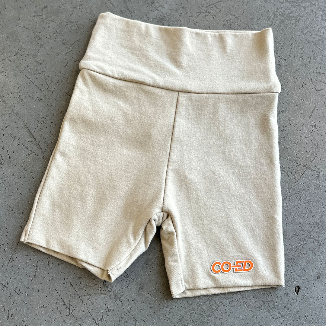 Bike Shorts - Tan – Tim & Gerry's Kids Boutique
